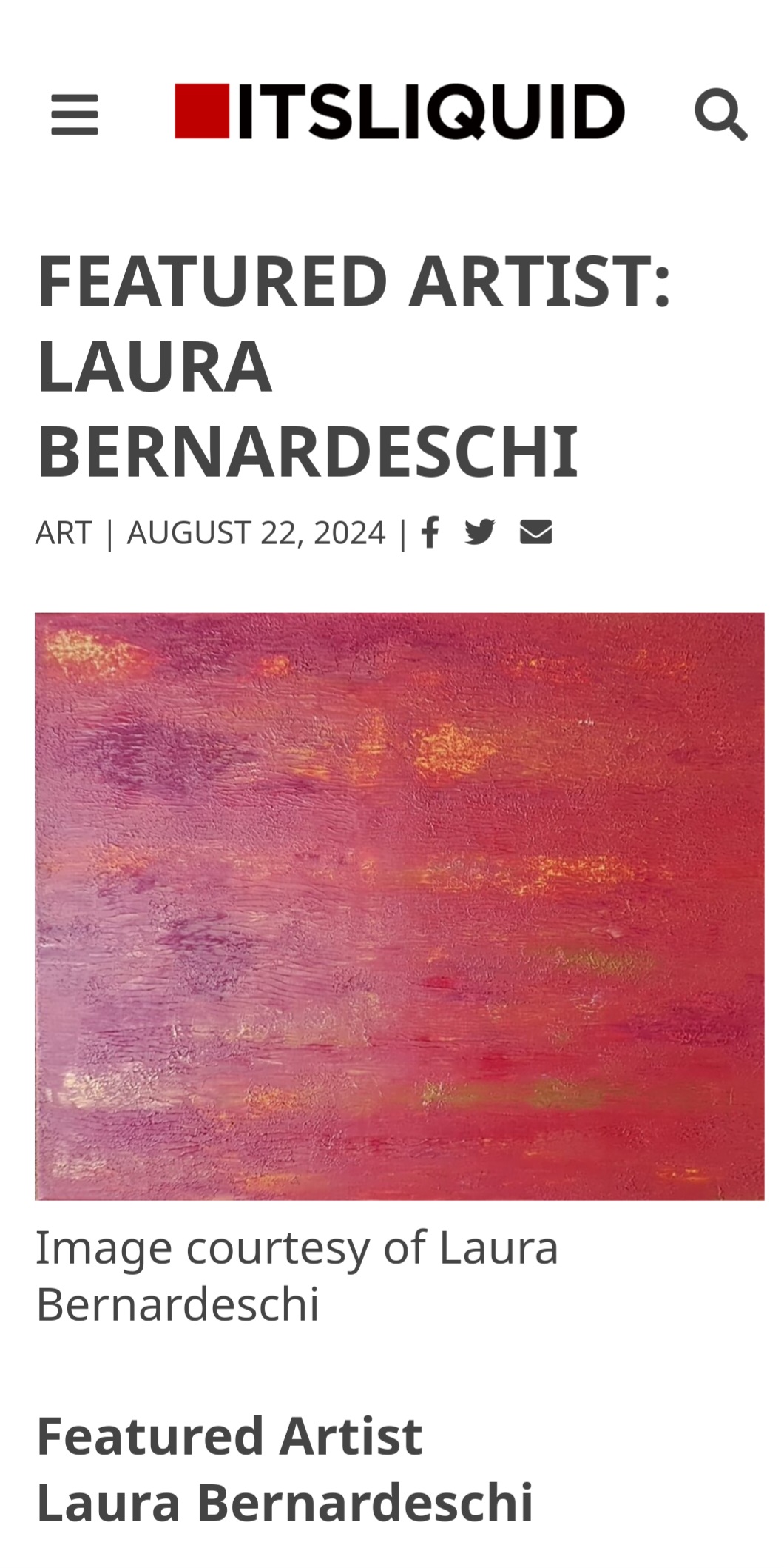 Laura Bernardeschi artworld and travels – Art, travels, blog